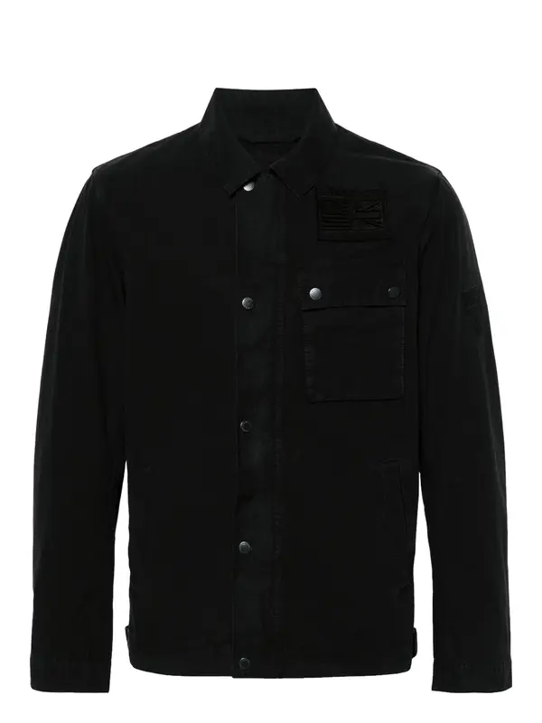 BARBOUR INTERNATIONAL Workers Cotton Jacket - Black