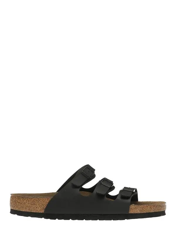 BIRKENSTOCK Florida Soft Footbed Sandals - Black