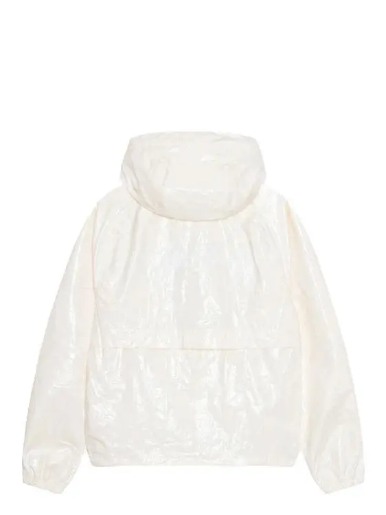 StÜssy Beach Shell Coated Ripstop Jacket - Bone
