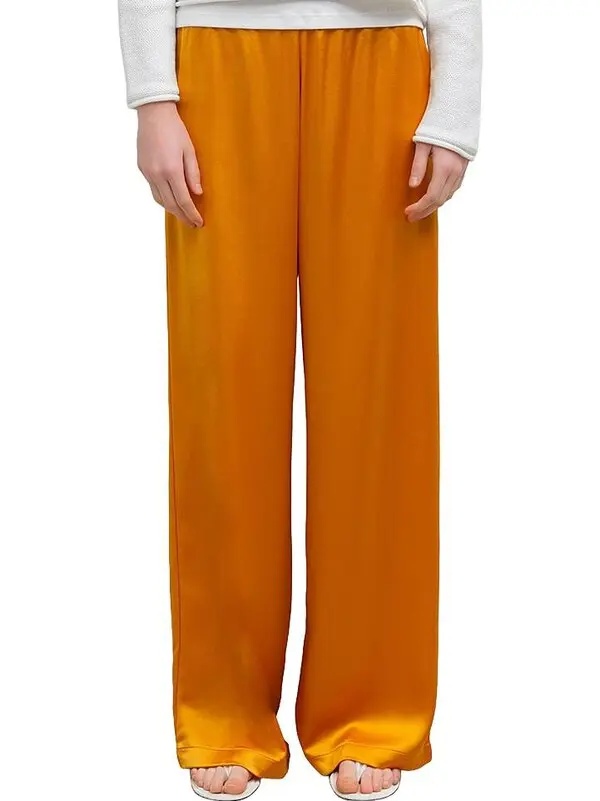 LESET Barb Wide Leg Trousers - Mandarine