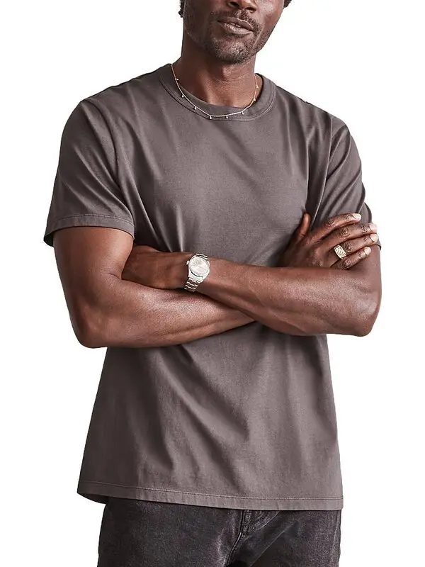 Madewell All Day Cotton Tee - Black Coal