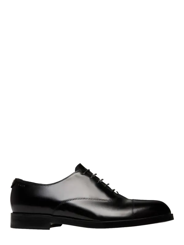 Bally Leather Oxford Shoes - Black