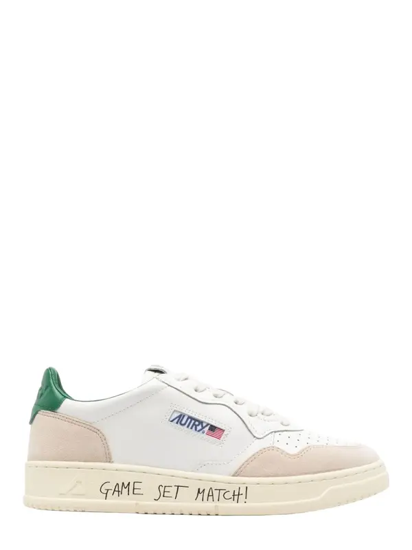 AUTRY Medalist Leather Sneakers - White