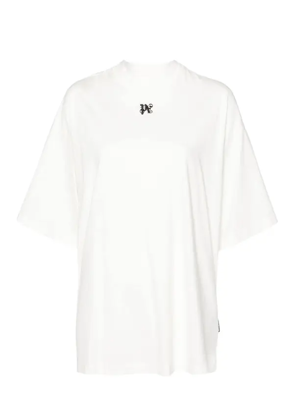 Palm Angels Wings-print T-shirt - White
