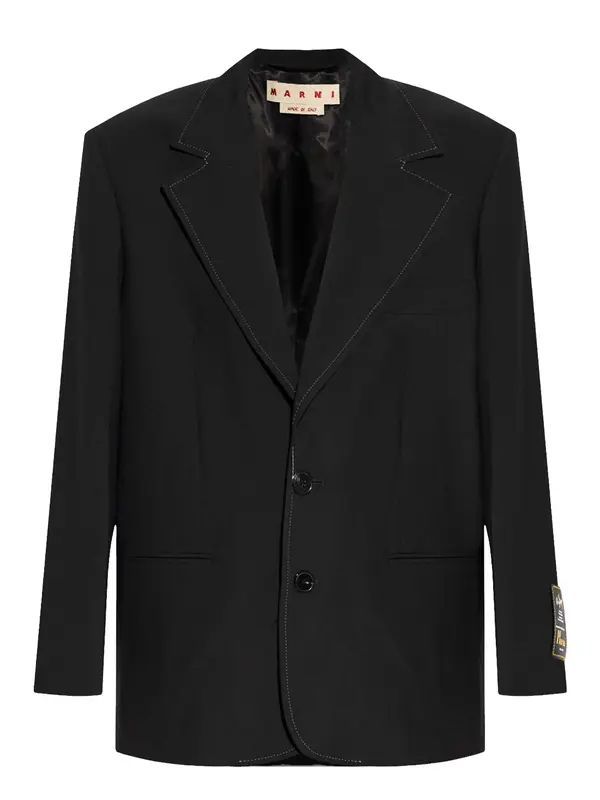 Marni Single-breasted Blazer - Black