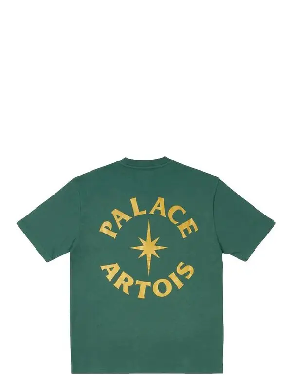 PALACE X Stella Artois T-shirt - Bottle Green