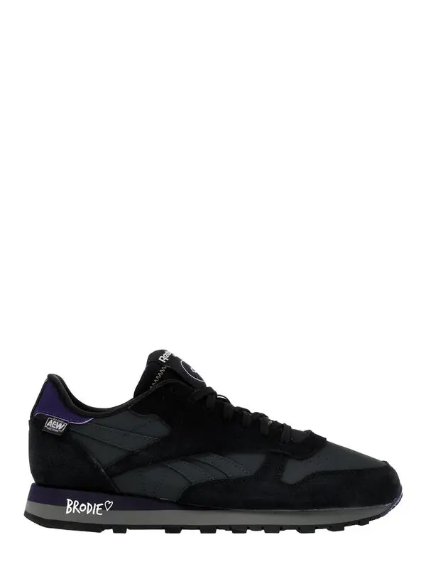 REEBOK Classic Leather Aew Brodie Leein - Black/purple