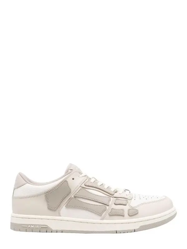 Amiri Skel Low Top Sneaker - Alabaster/white/beige