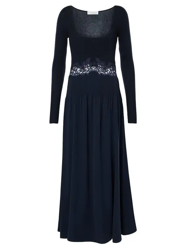 Gabriela Hearst Prior Maxi Dress - Blue
