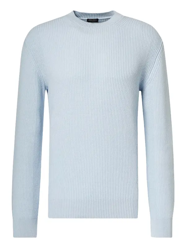 Zegna Cashmere Sweater - Blue