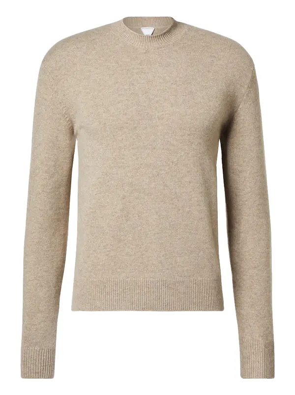 Bottega Veneta Cashmere-blend Sweater - Beige