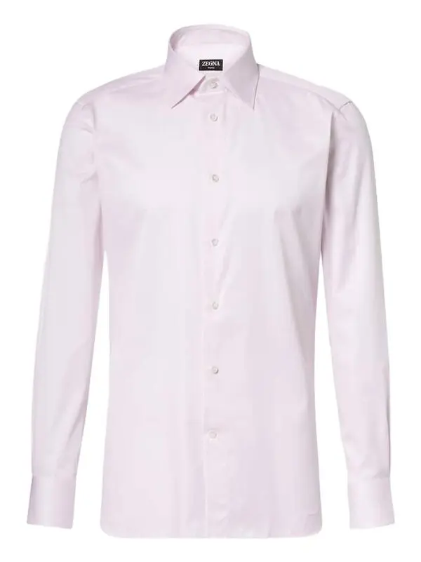 Zegna Trofeo Striped Cotton Shirt - Multicoloured