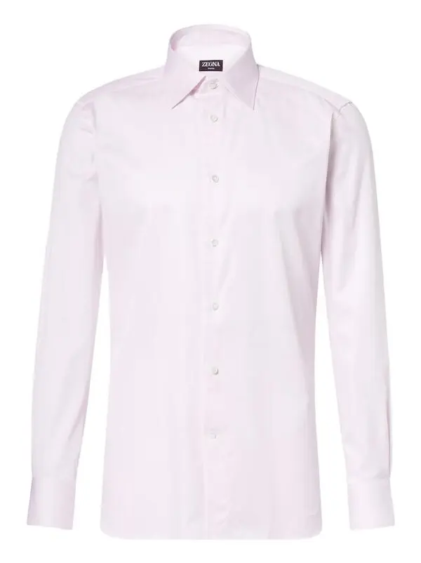 Zegna Trofeo Striped Cotton Shirt - Multicoloured