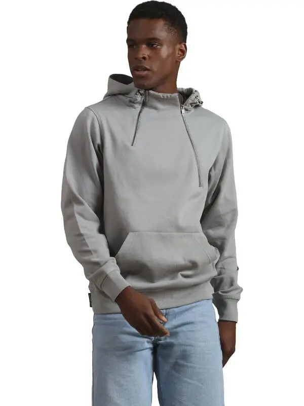 MEMBERS ONLY Taylor Double Zipper Hooded Pullover - Ash
