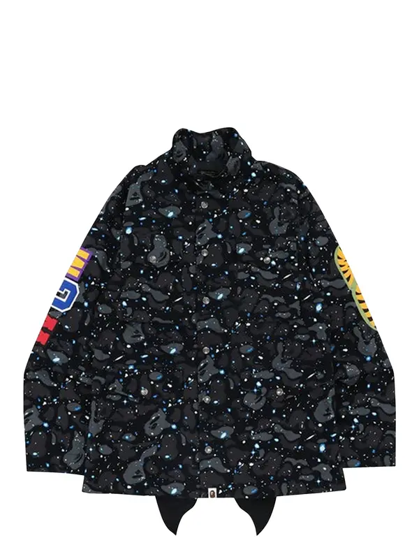 BAPE Space Camo Shark M-65 - Black