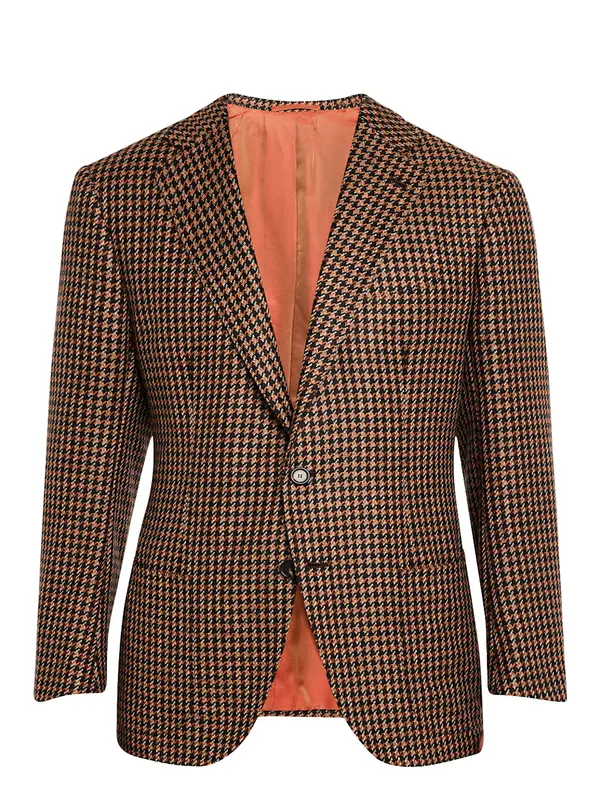 Cesare Attolini 3-ply Cashmere Sport Coat - Orange