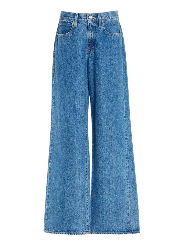 SLVRLAKE Mica Wide-leg Jeans - Medium Wash