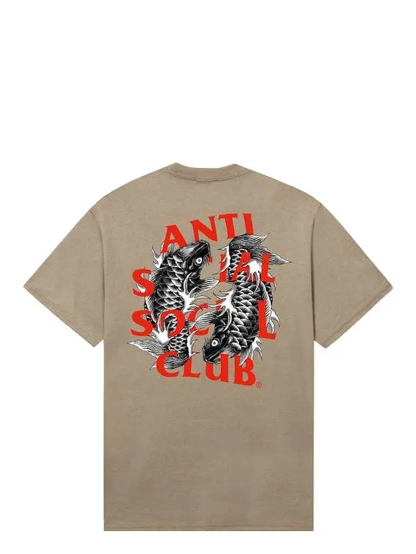 ANTI SOCIAL SOCIAL CLUB Omakase Tee Shirt - Sand