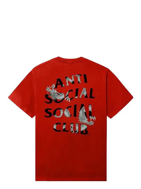 ANTI SOCIAL SOCIAL CLUB Tatz Tee Shirt - Red