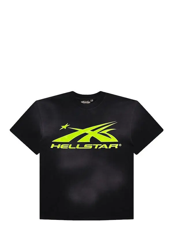 HELLSTAR Sports Core Logo Gel T-shirt - Light Green