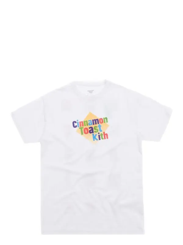 Kith Treats X Cinnamon Toast Crunch Crazy Square Tee Shirt - White