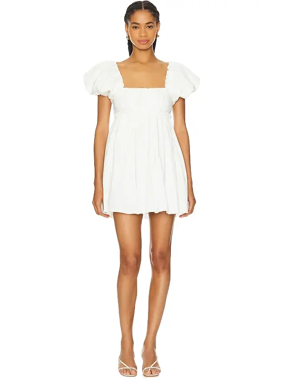 CAMILA COELHO Radleigh Mini Dress - White