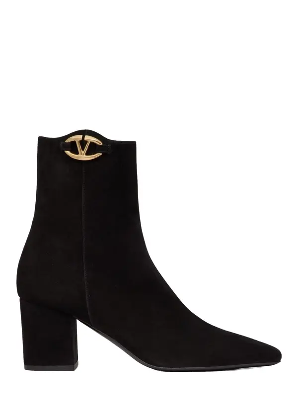 Valentino Garavani 70mm Vlogo The Bold Edition Ankle Boots - Black