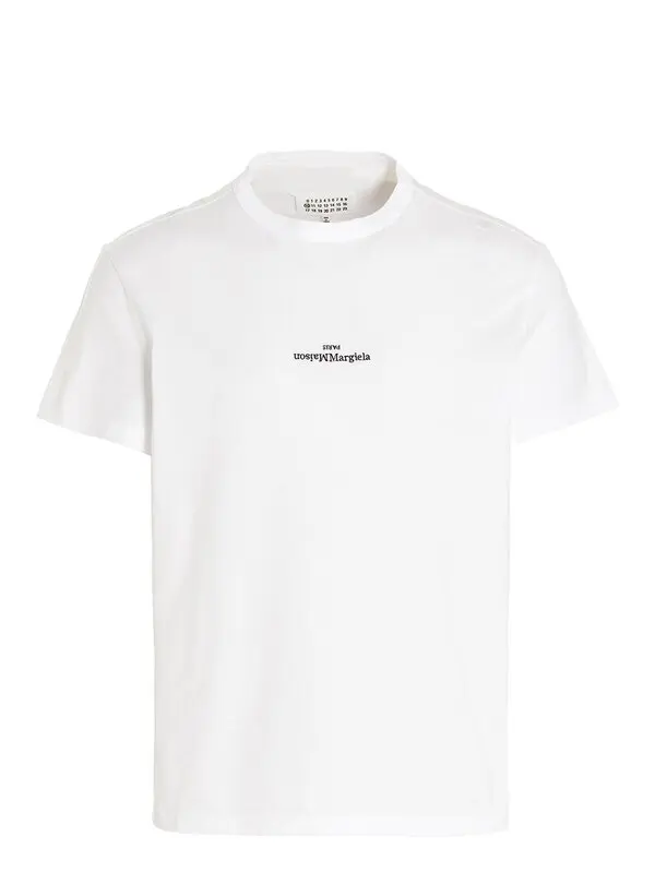MAISON MARGIELA Paris' T Shirt - White