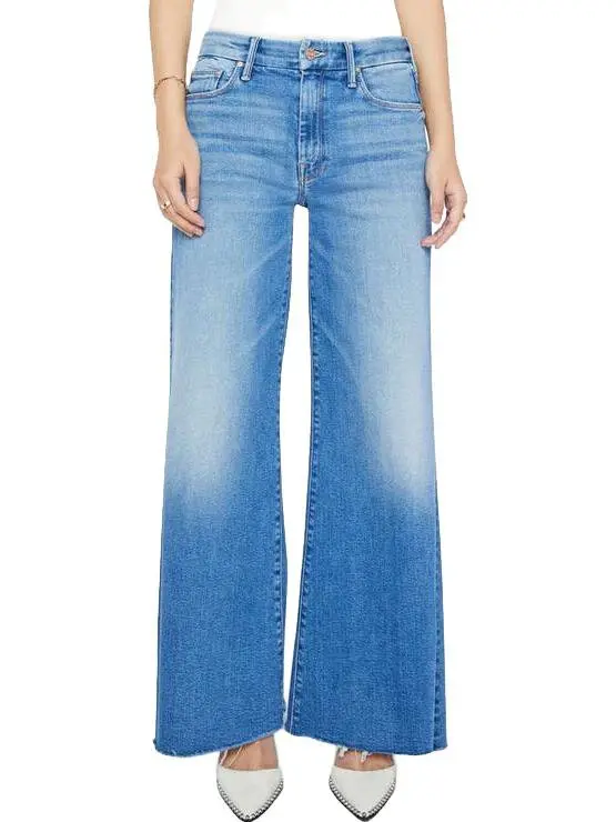 MOTHER The Lil' Roller Wide Leg Jeans - Fan Favorite