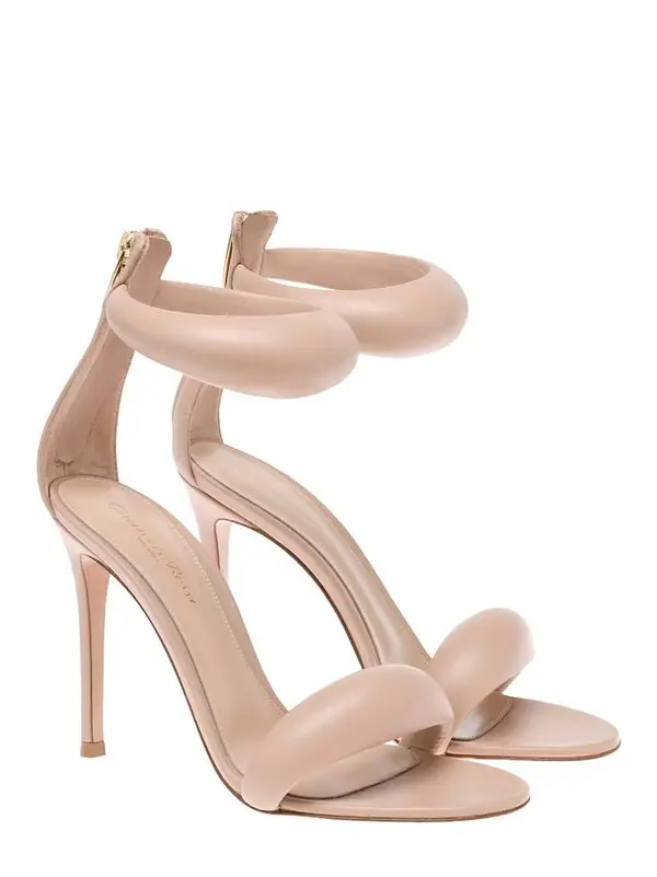 GIANVITO ROSSI Bijoux Sandals - Pink Nappa Leather