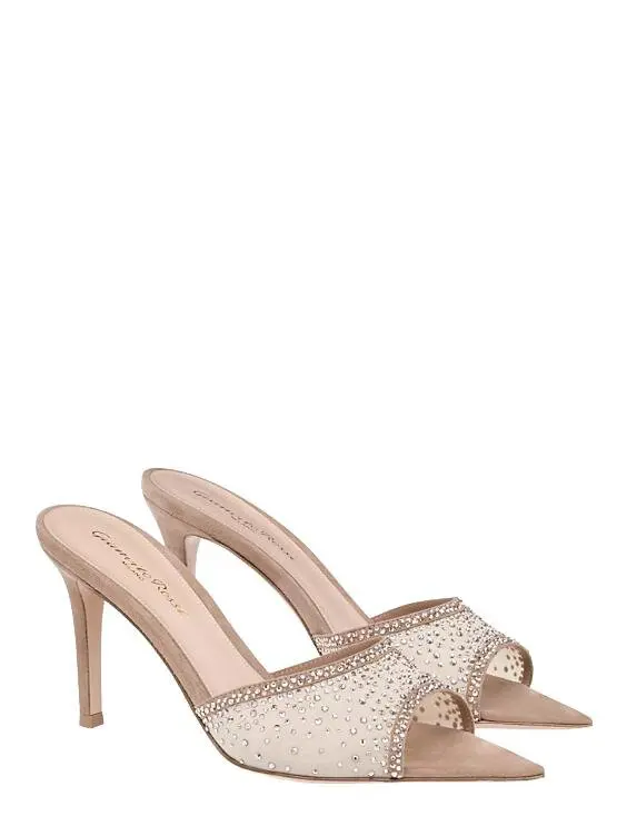 GIANVITO ROSSI Rania Mule 85 - Pink