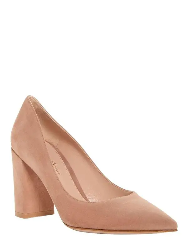 GIANVITO ROSSI Piper 85 Pumps - Pink Leather