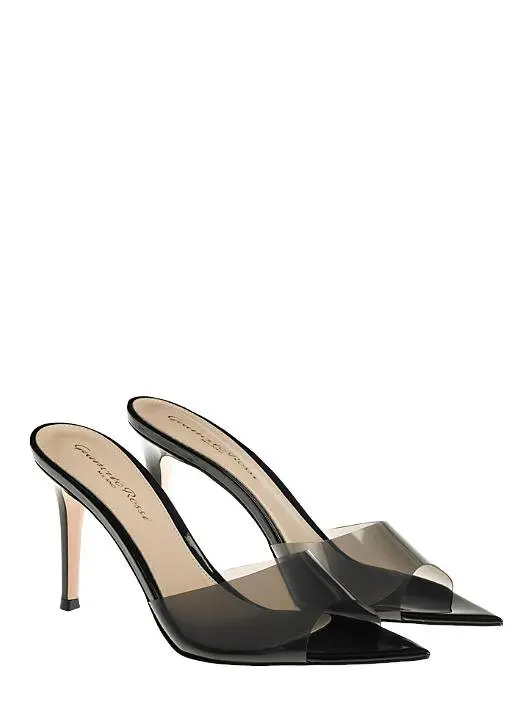 GIANVITO ROSSI Elle 85 Mules - Black