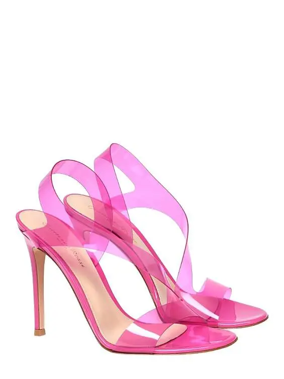 GIANVITO ROSSI Metropolis Sandals - Pink Tpu