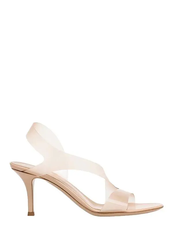 GIANVITO ROSSI Metropolis 70 Sandals - Neutrals Tpu