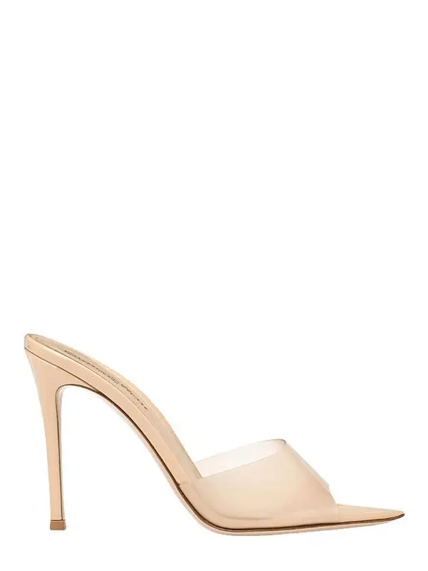GIANVITO ROSSI Elle Mules - Neutrals Tpu