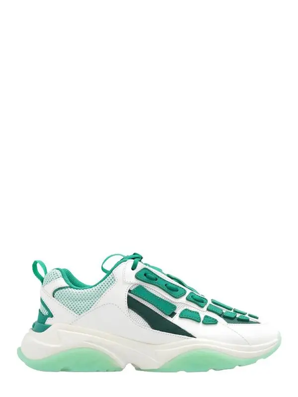 Amiri Bone Runner Sneakers - Alabaster/green