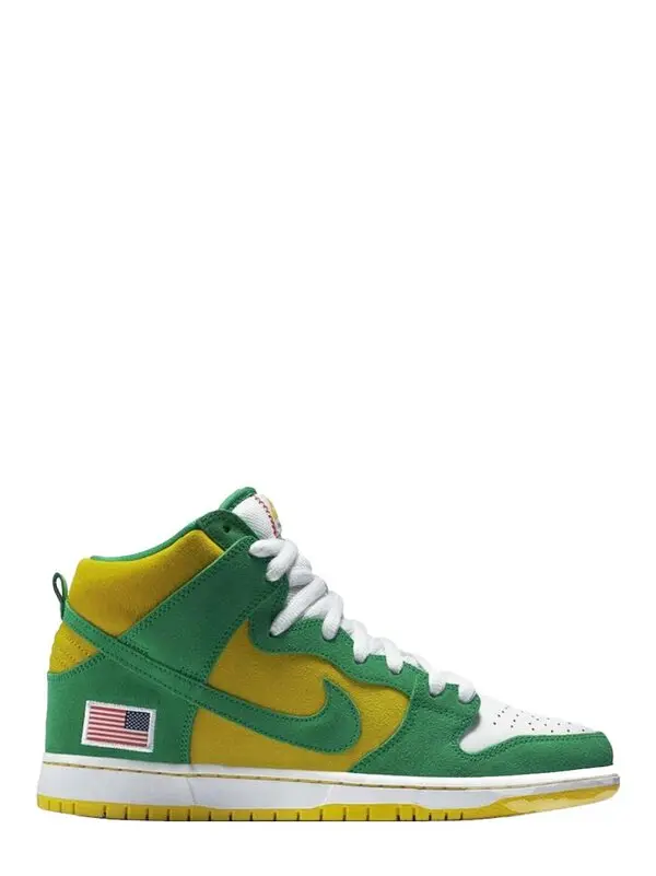 Nike Dunk High Oakland Athletics Sneakers - Stadium Green/black