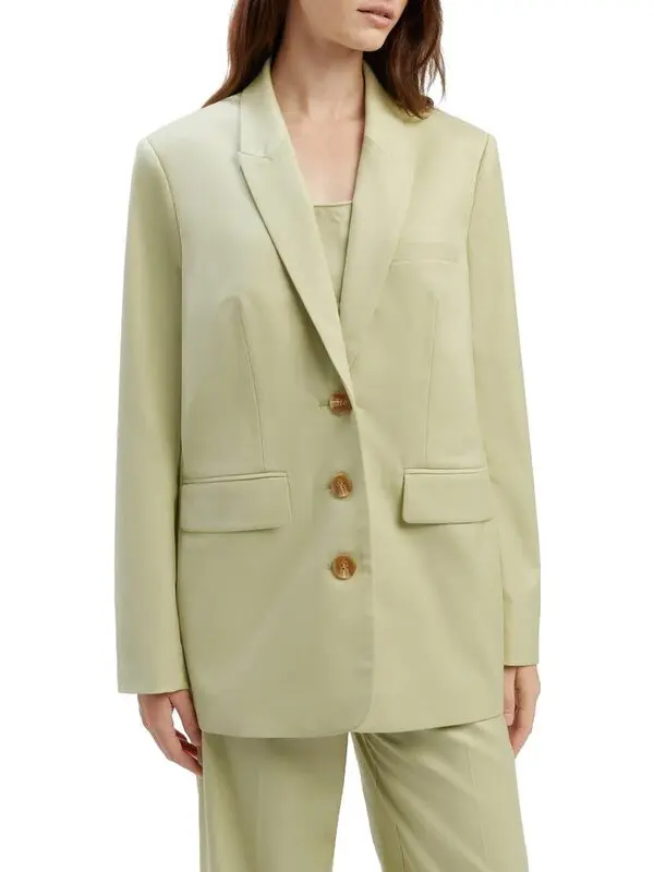 Bardot Charlie Blazer - Pale Khaki