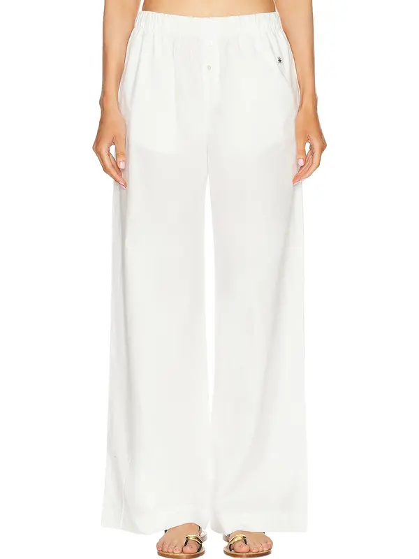 Eterne Lounge Pant - White