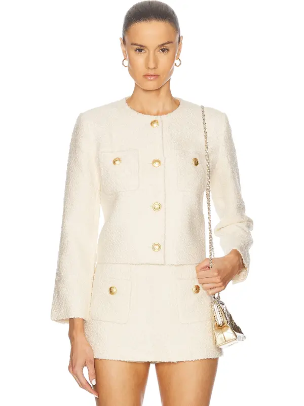 L'academie By Marianna Dapheen Jacket - Light Beige