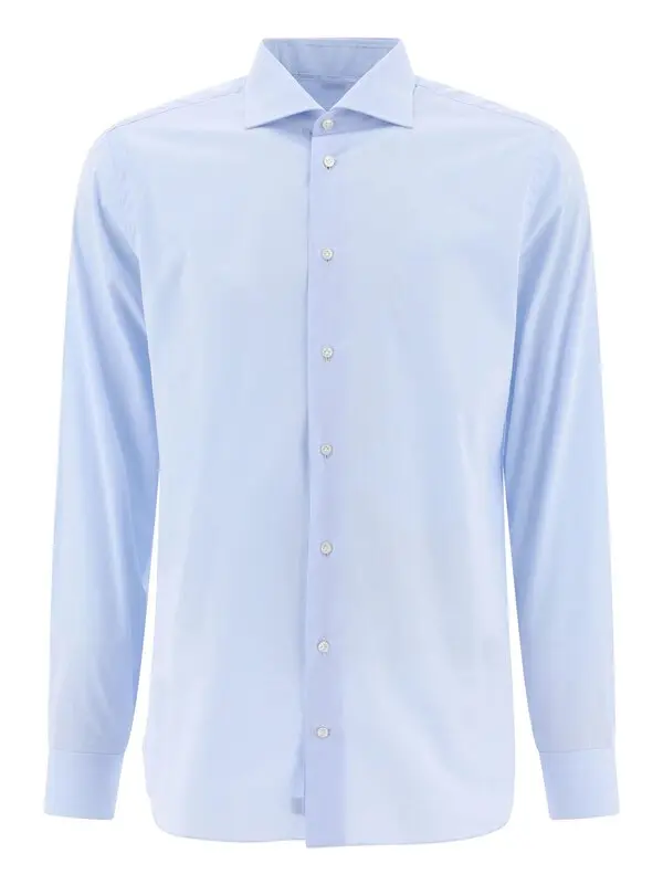 BORRIELLO NAPOLI Marechiaro' Shirt - Light Blue