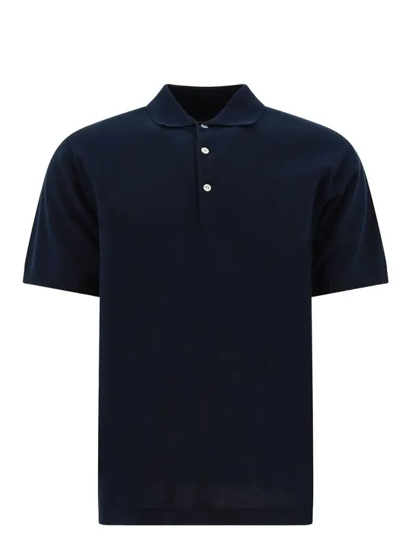BEAMS 12 G' Polo Shirt - Blue