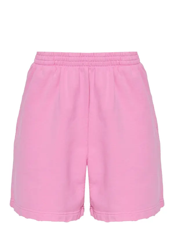 Balenciaga Cotton Shorts - Pink