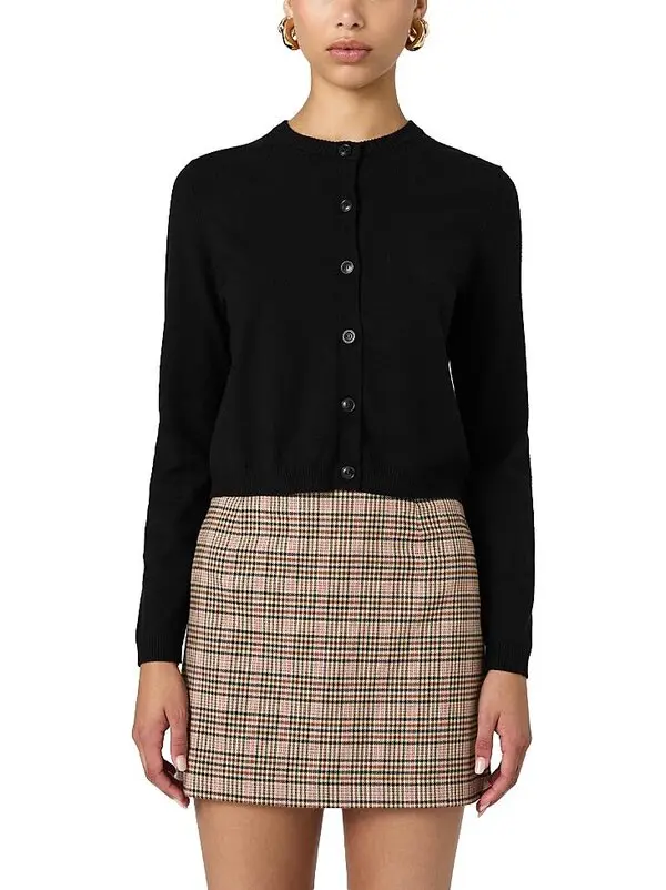French Connection Fitted Cardigan - Black