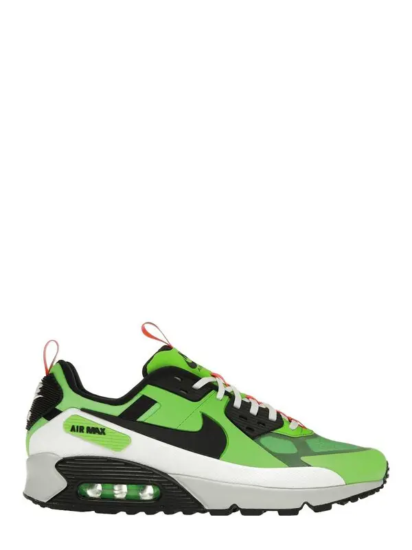 Nike Max 90 Drift Sneakers - Action Green/black/bright Crimson