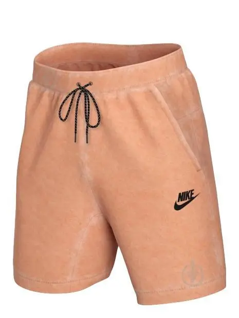 Nike Sportswear Tech Fleece Washed Shorts - Orange Frost