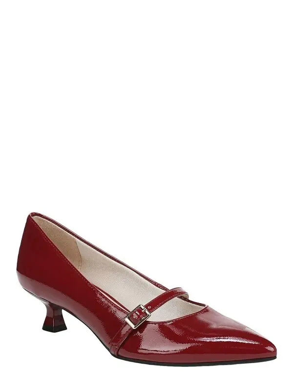 LIFESTRIDE Madelyn Mary Jane Pumps - Dark Cherry