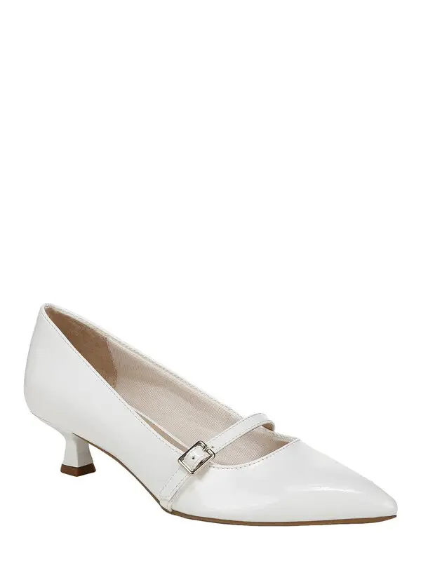 LIFESTRIDE Madelyn Mary Jane Pumps - White
