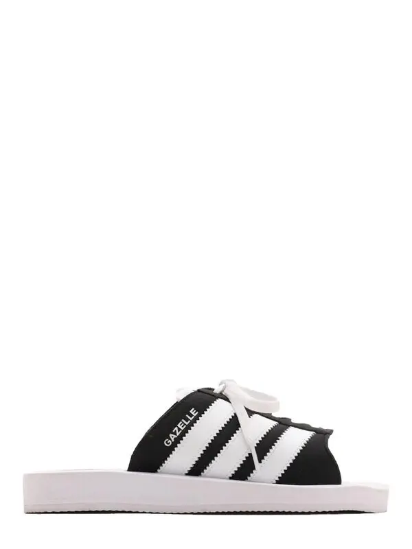 Adidas Gazelle Beach Slides - Core Black/footwear White